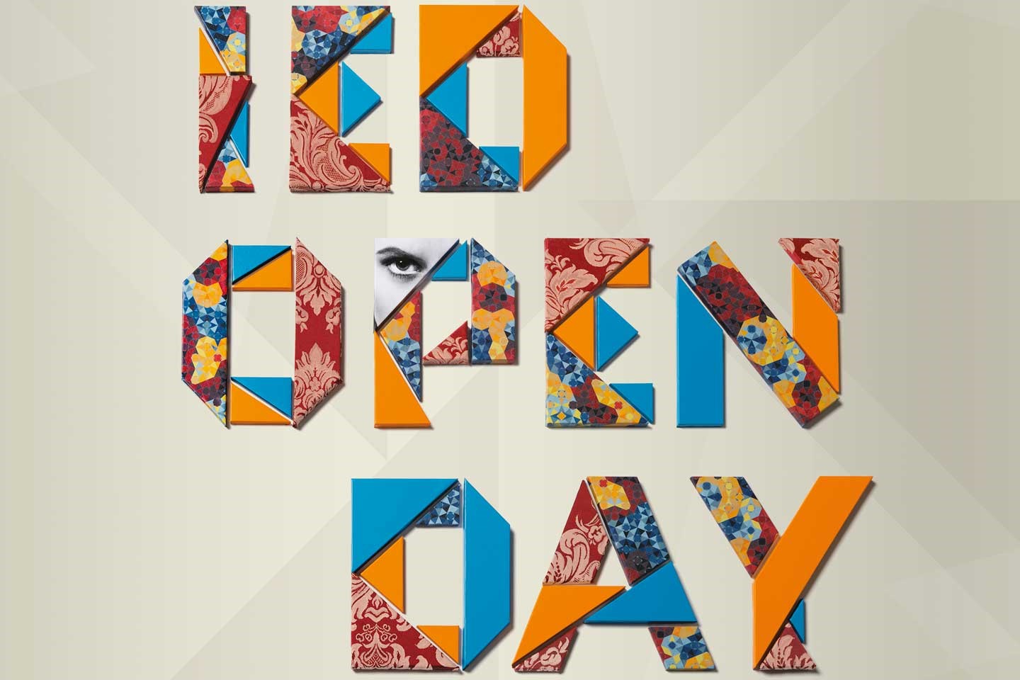 Case study: IED Open Day, building a font by hand... literally